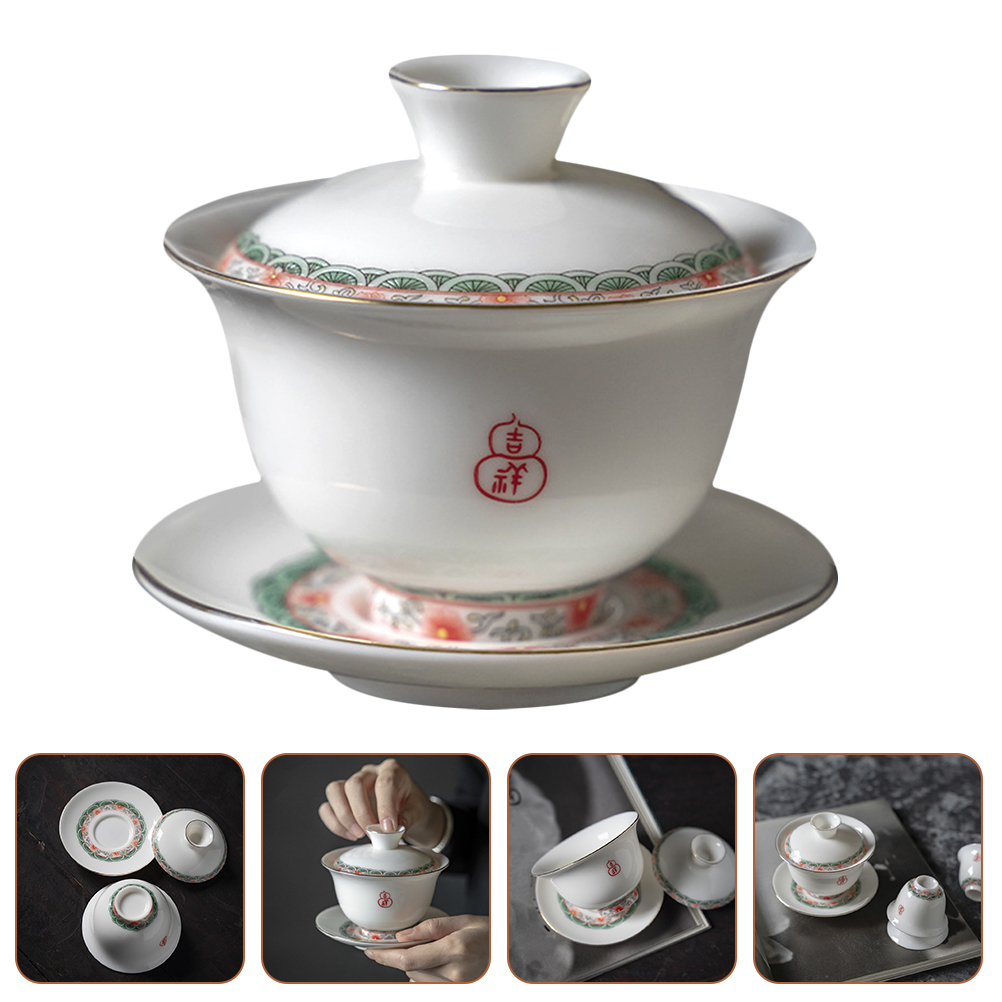 1 Set Chinese Style Tea Cup Home Vintage Style Tea... – Vicedeal