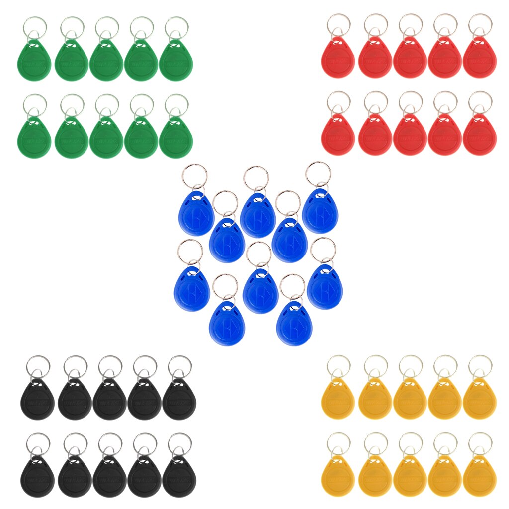 10 Pieces 125KHZ RFID Proximity ID Card Token Tags... – Grandado