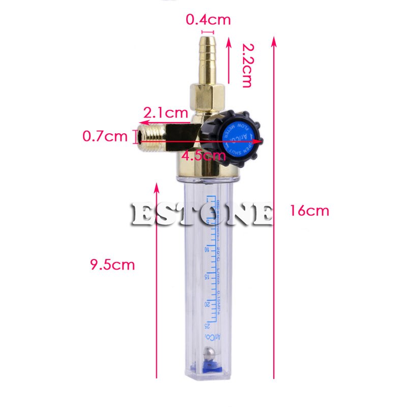 7 Mm Barb 1/4PT 0.15 Mpa Flow Meter Gas Argon Ar/C... – Grandado