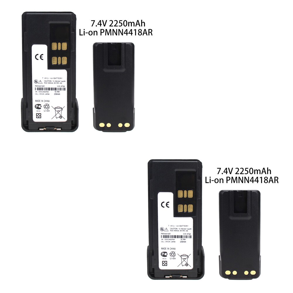 2X Replacement Battery Compatible with Motorola DP... – Vicedeal