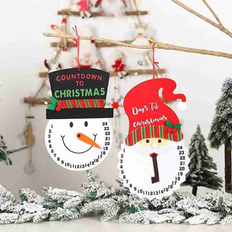 1PC Christmas Advent Calendar Santa Claus Snowman ... – Grandado