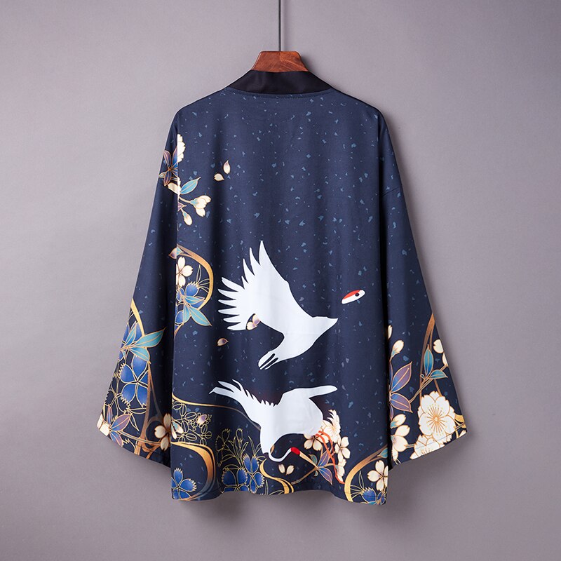 Crane Japanese Cardigan Harajuku Summer Japon Kimo... – Vicedeal