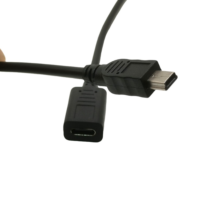 Mini USB to Type C,Mini-B to USB-C Cable,Type C Fe... – Grandado