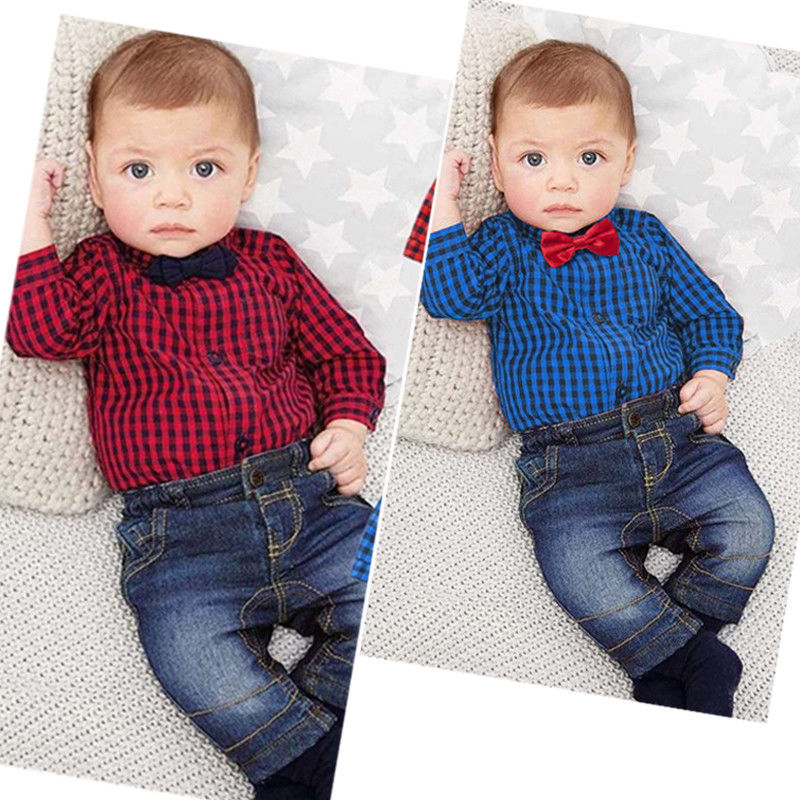 Herfst Baby Kleding Baby Boy Set 2 Stuks Kindje Pa... – Grandado