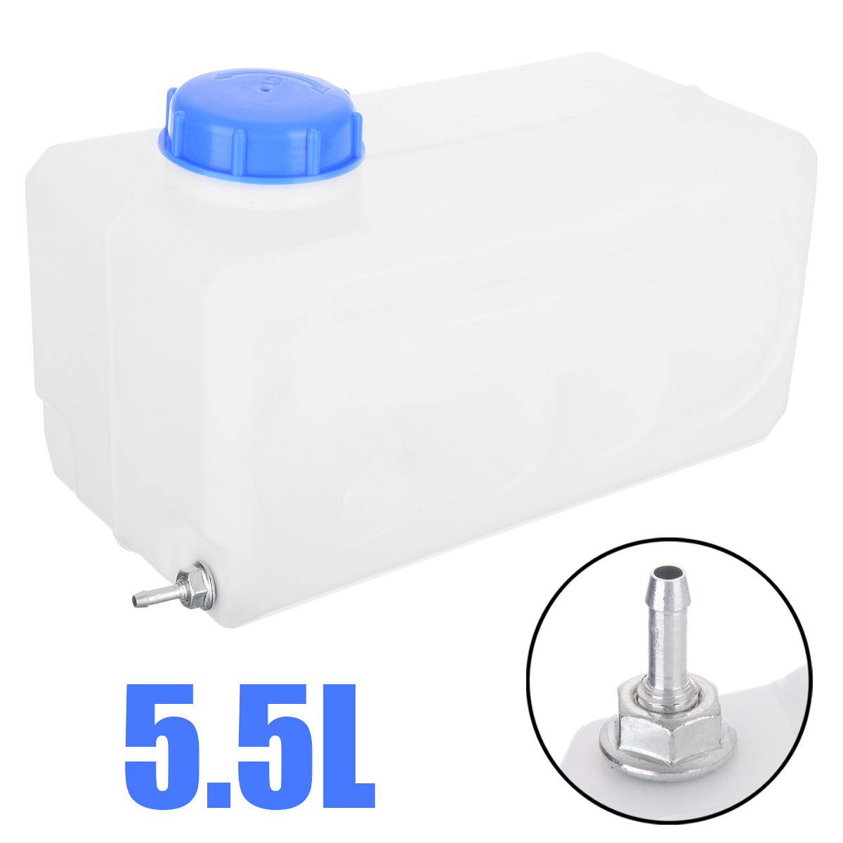 28x13x13cm 5.5L Kunststoff Kraftstoff Wasser Tank ... – Vicedeal