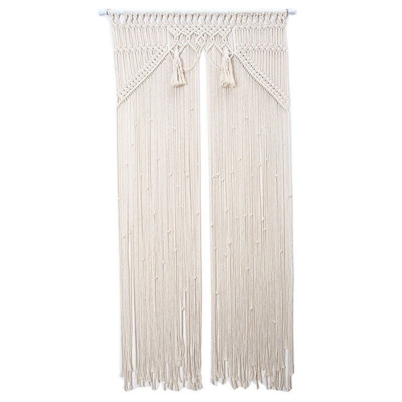 Muur Opknoping Macrame Gordijn Bohemian Hand Gewev... – Vicedeal