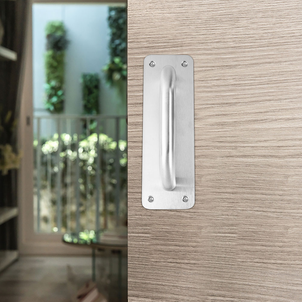 2pcs Stainless Steel Door Handle Pull Plate Securi... – Vicedeal