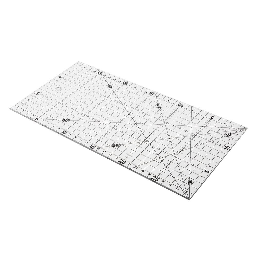 30X15cm Patchwork Ruler Sewing DIY Tool Ruler Grid... – Grandado