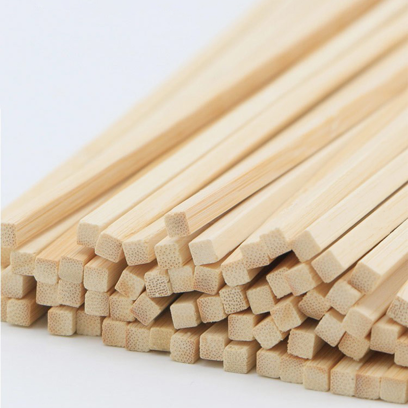 18cm*3mm square Bamboo Skewers Disposable Paddle S... – Vicedeal