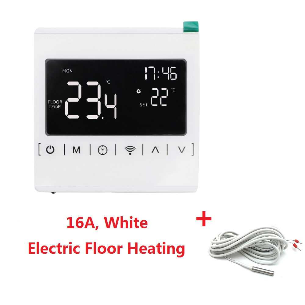 MINCO HEAT All White Smart Tuya WiFi Temperature C... – Grandado