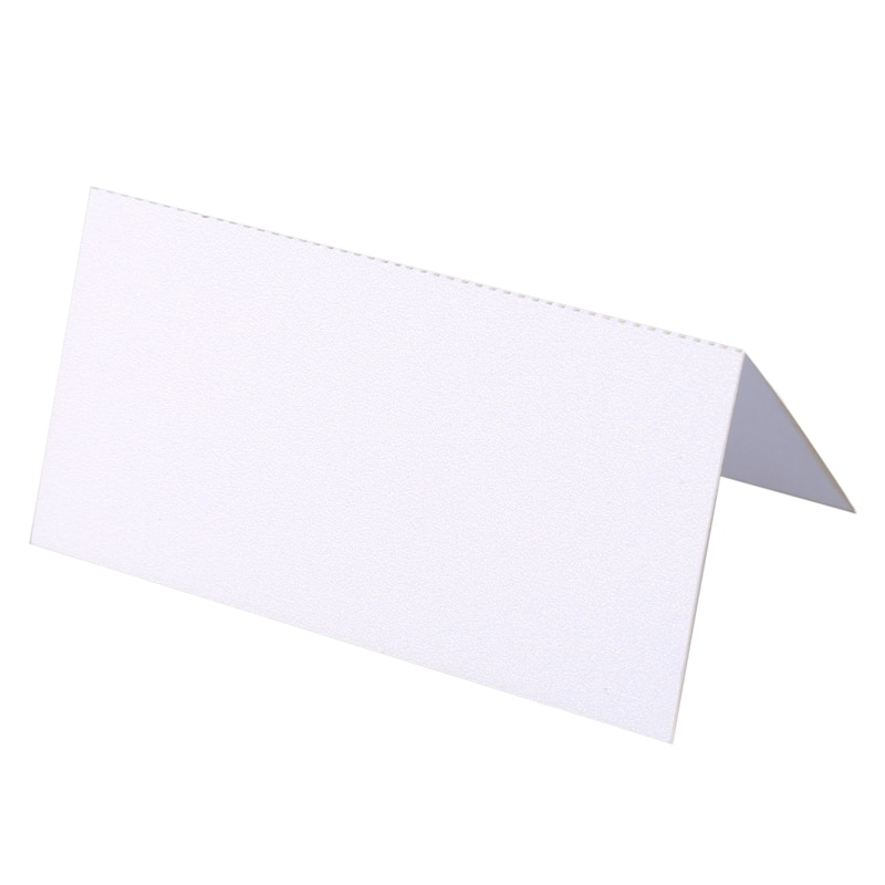 100 Blank Table Name Place Cards, Many Colours - W... – Grandado