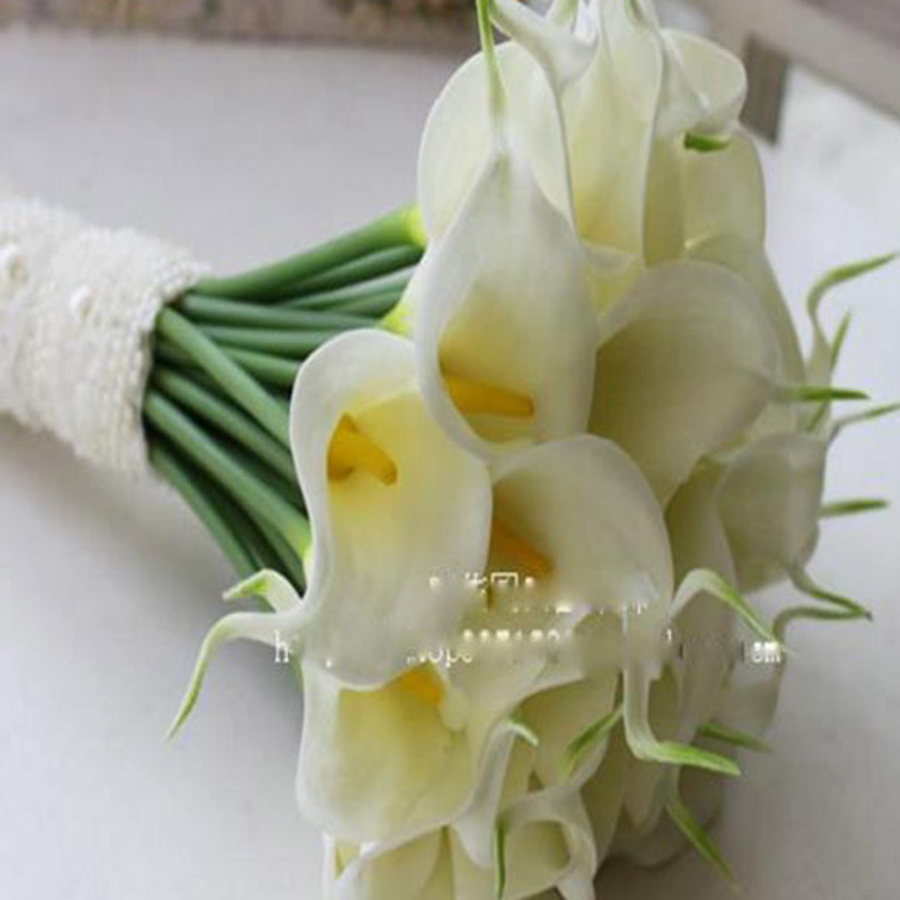 Gorgeous Wedding Flowers Bridal Bouquets Pearl Bri... – Vicedeal
