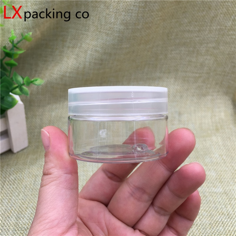 30 Pcs 40 50 80 Ml Transparent Empty Bottle Plasti... – Grandado