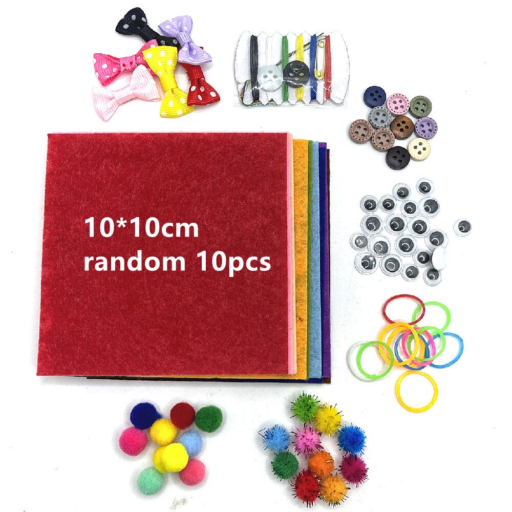 1Set In De Foto Vilt Stof Polyester Doek Vilt Vel ... – Vicedeal