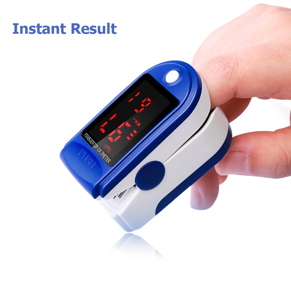 Pulse Oximeter Finger LED Display Blood Oxygen Sat... – Grandado