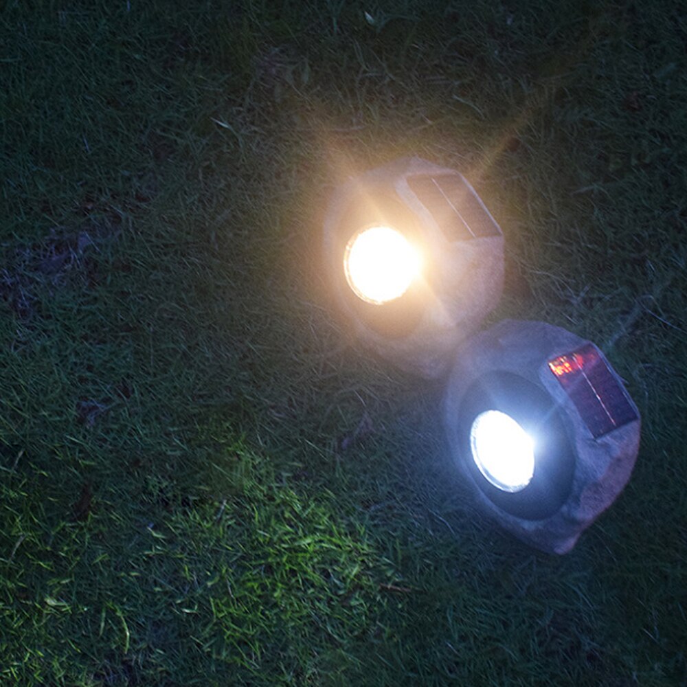 Simulation Stone Buried Lamp Underground Light Sol... – Grandado