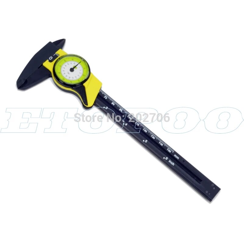 Factory-outlet! 150mm/6"Plastic Dial Caliper PLAST... – Grandado