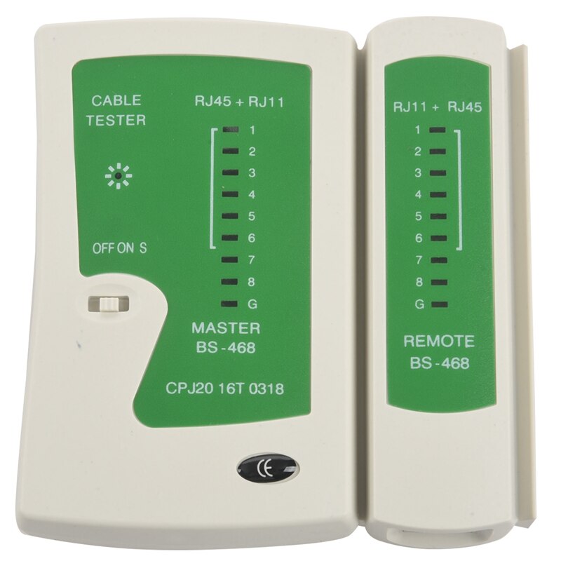 Netwerk Tester Lan Rj45 Rj11 + Krimptang Voor Ethe... – Grandado