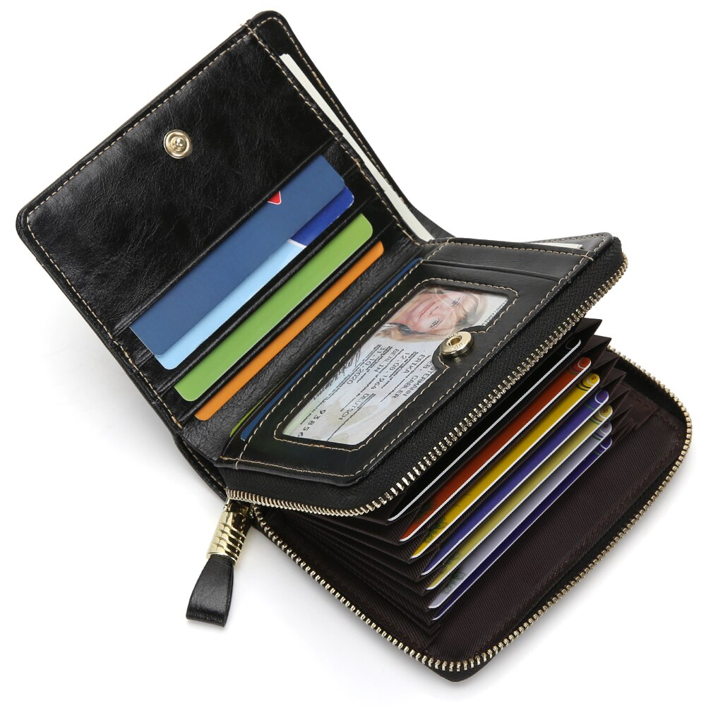 Rfid Anti-Scannen Portemonnee Mevrouw Portemonnee ... – Vicedeal