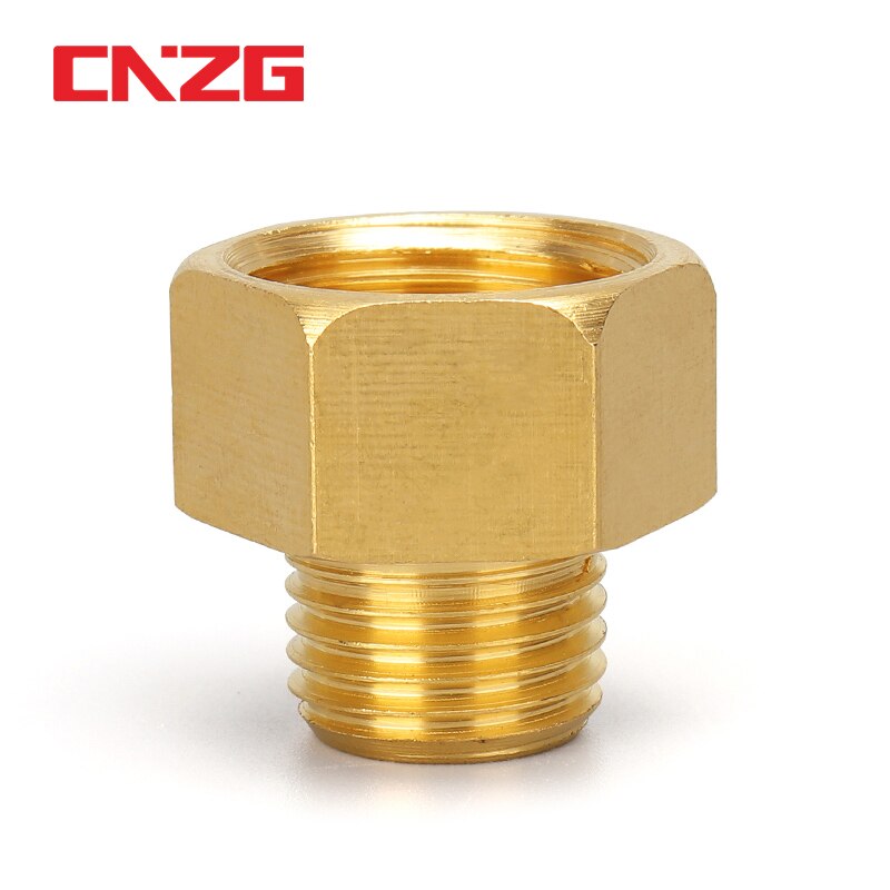 Brass 1/8 1/4 3/8 1/2 3/4 Female to Male Threaded ... – Vicedeal