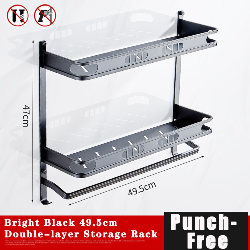 Punch-Free For Bathroom Accessories Space Aluminum... – Vicedeal
