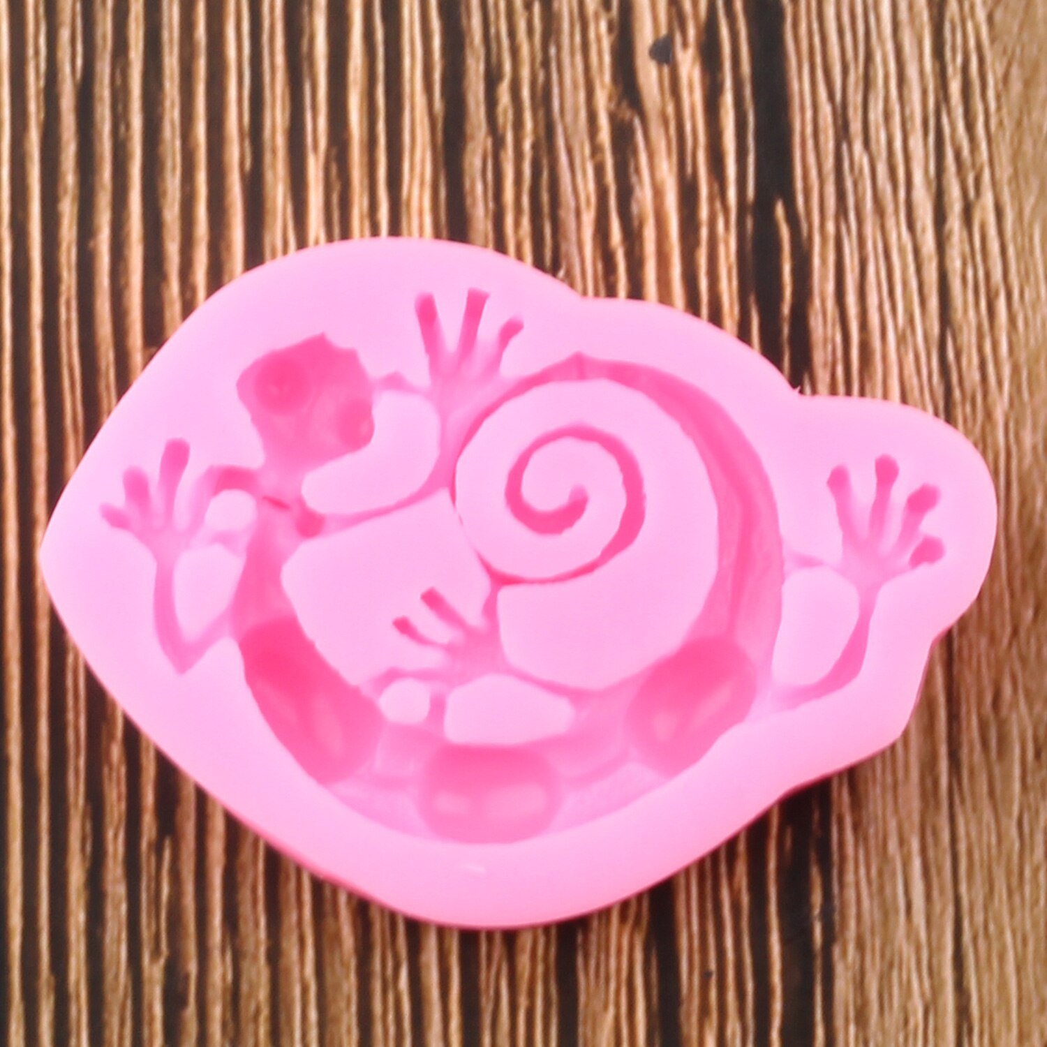3D Gecko Lizard Silicone Fondant Molds Polymer Res... – Grandado