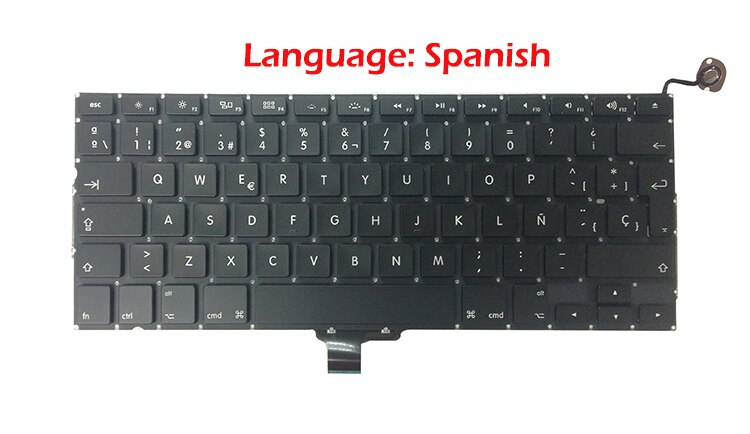 A1278 Spanje Spaans Italië Italiaanse Toetsenbord ... – Vicedeal