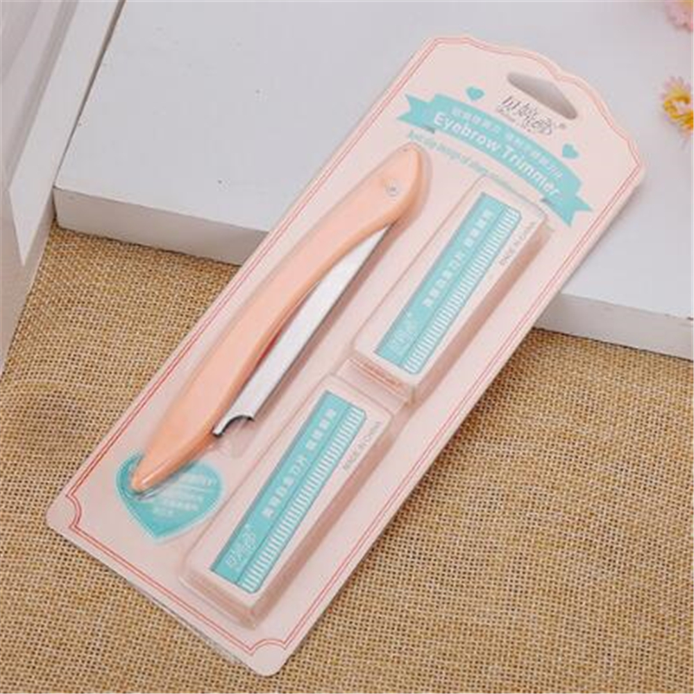 Eyebrow Trimmer with 10 Razors Portable Eye Brow S... – Vicedeal