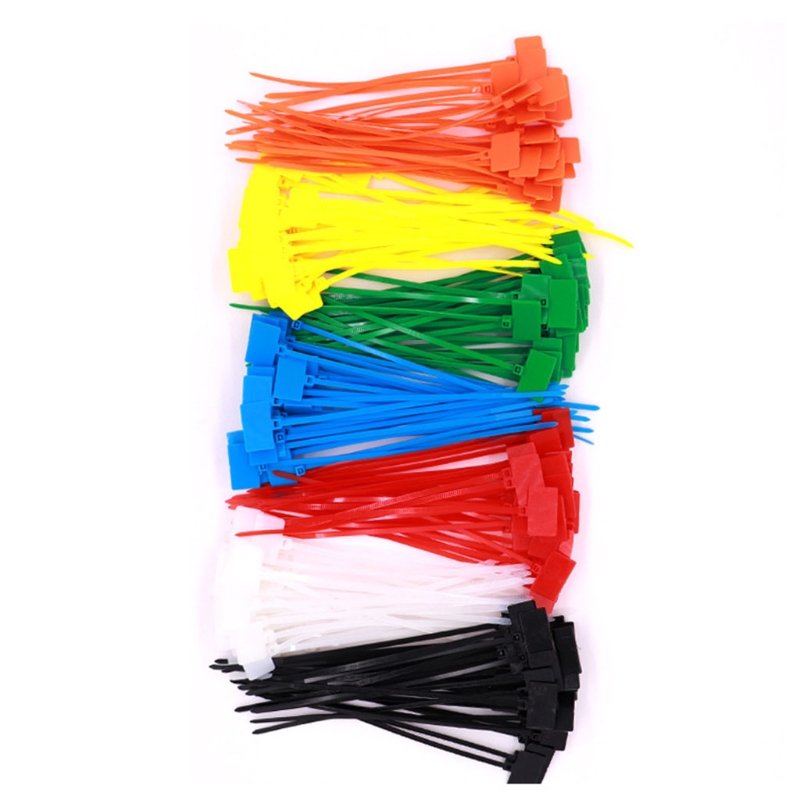 250 Pcs Multi-Color Self-Locking Cable Ties Organi... – Vicedeal