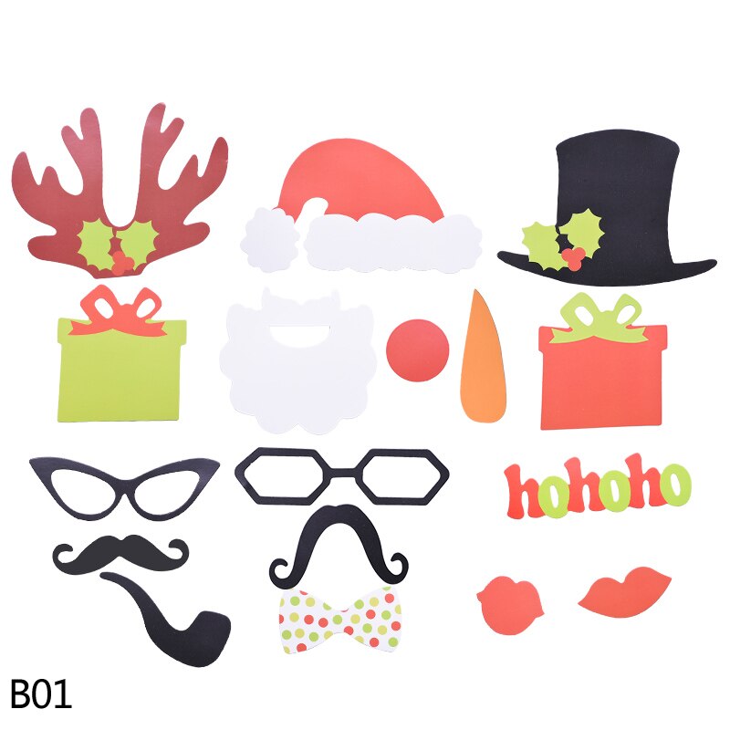 Christmas Series Photo Booth Props Kits Christmas ... – Grandado