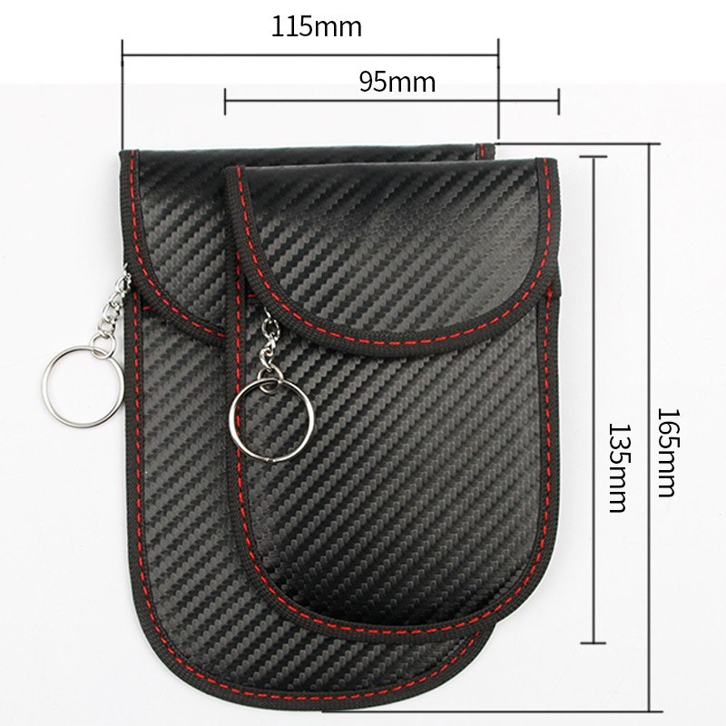 1Pcs Car key Bag Cars Fob Signal Blocker Faraday B... – Grandado