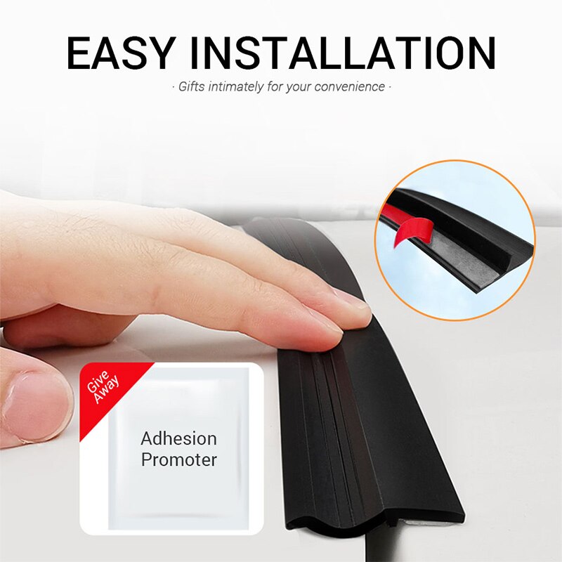 Auto Rubber Seal Strip Car Trunk Lid Gap Seal Stri... – Vicedeal