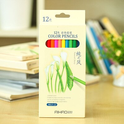 Nature wood color pencil for drawing 36 different ... – Grandado