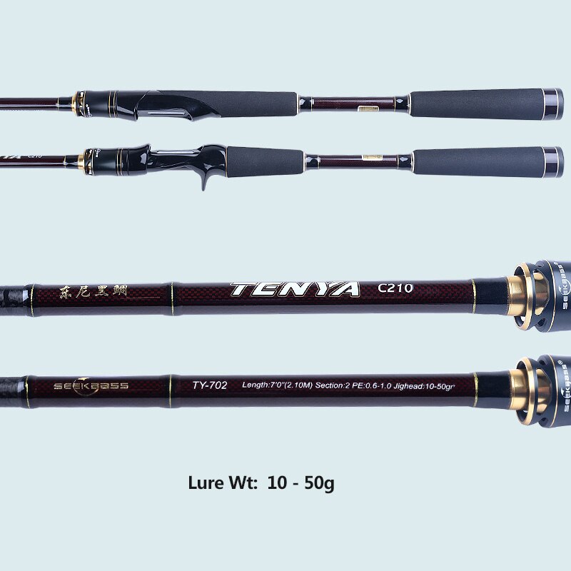 Seekbass Tai Rubber Light Jigging Fishing 2.1m 2.4... – Grandado