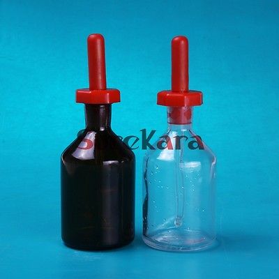 125ml Brown Dropper Bottle Glass Container Oil Liq... – Vicedeal