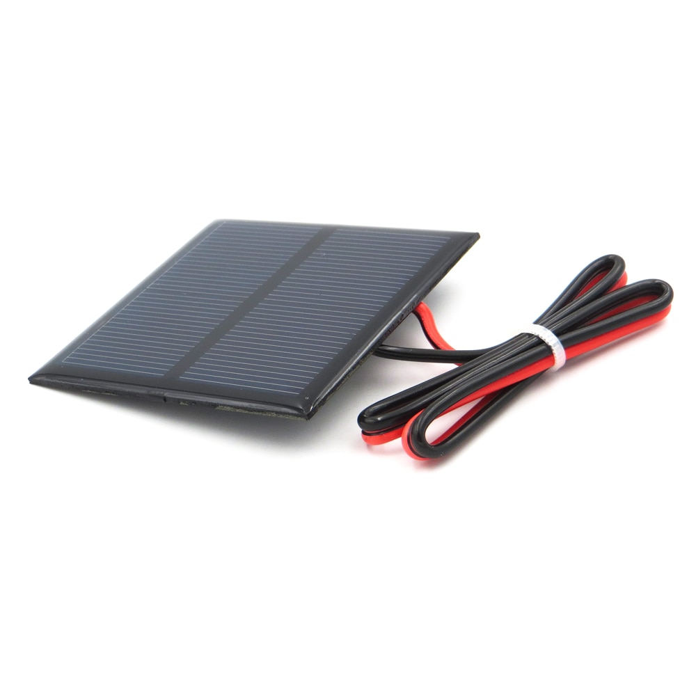 1 v 500ma solpaneler bärbar mini med tråd diy-modu... – Grandado