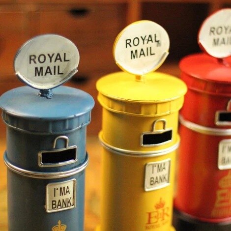 Mini Post Mail Box Artcraft Home Docor Vintage Han... – Grandado