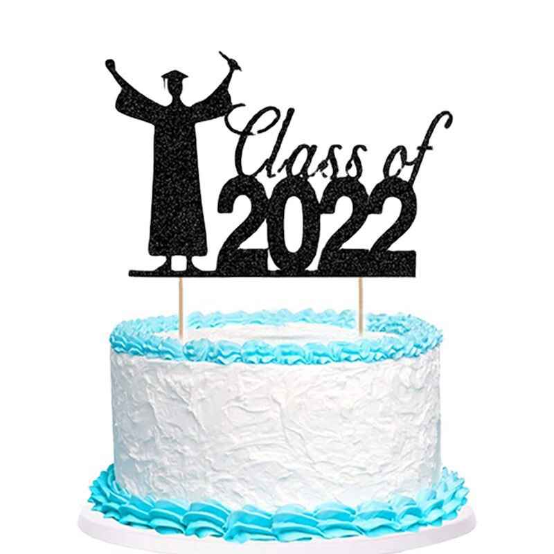 Class of 2022 Cake Topper Wrapper for 2022 Graduat... – Vicedeal