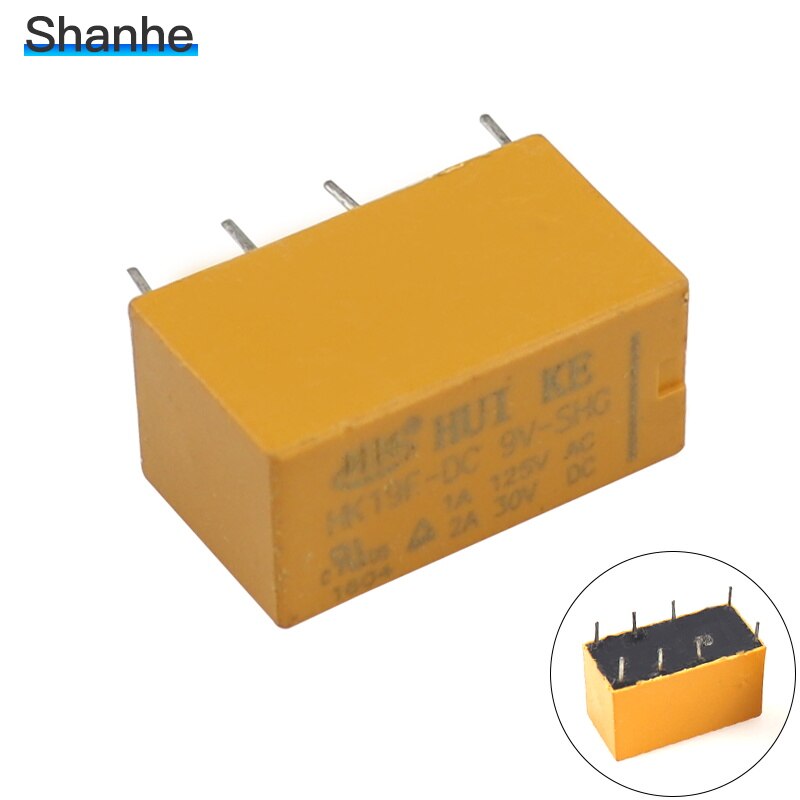 5pcs dpdt pcb relay 3V 5V 9V 12V 24V 8 pins relay ... – Grandado