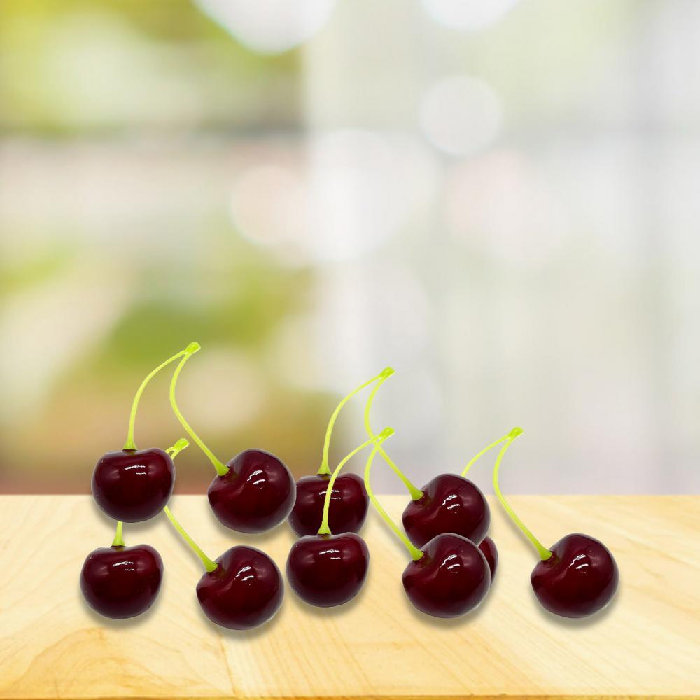 10Pcs Simulation Mini Artificial Cherry Foam 3D Mo... – Grandado