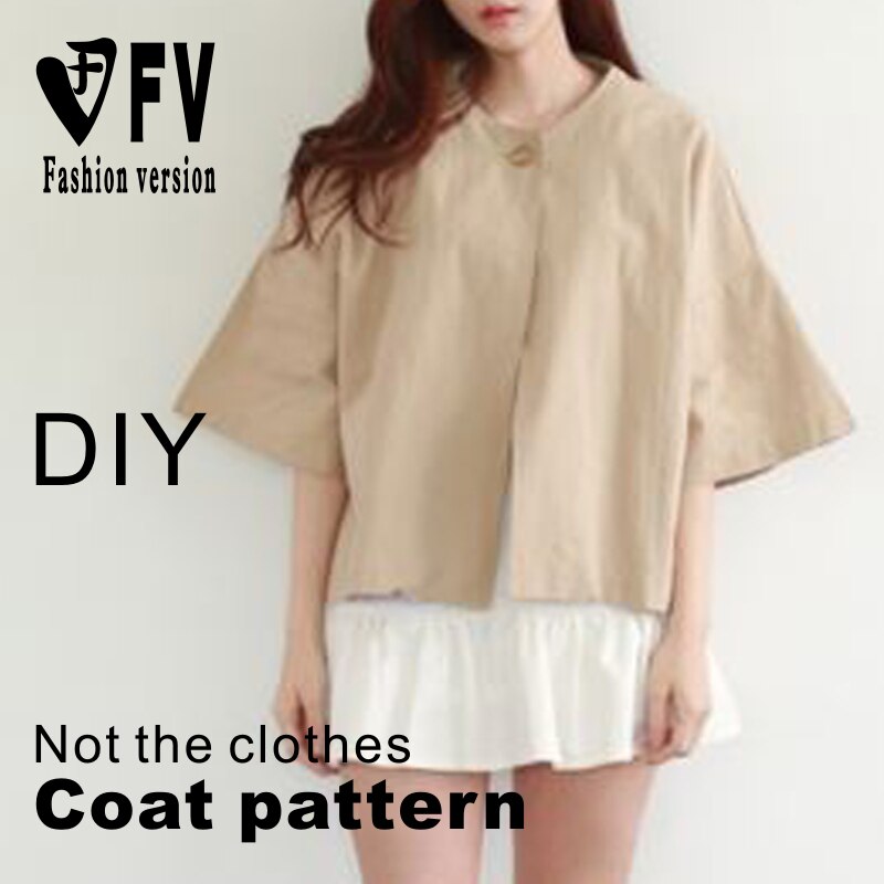 Female soil rayon blended short coat garment sewin... – Grandado