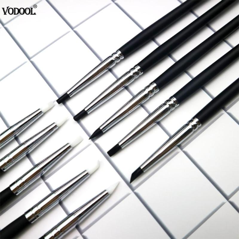 5 Pcs Polymer Clay Tools Carving Craft Brush Potte... – Grandado