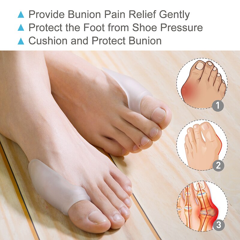 2pcs/pair Big Toe Protector Soft Comfortable One S... – Vicedeal