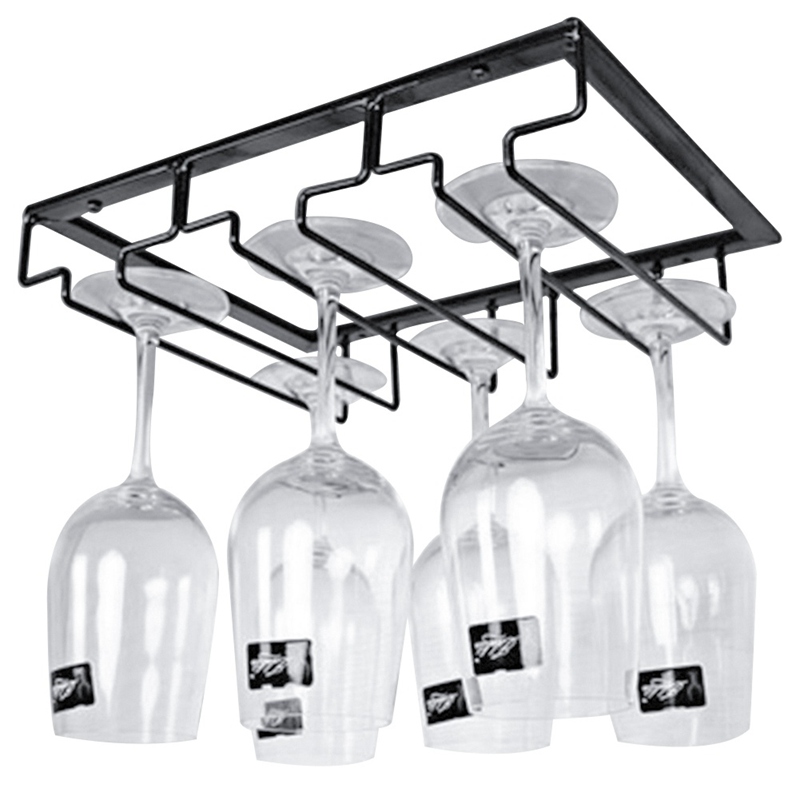 Wine Glasses Holder Bartender Stemware Hanging Rac... – Vicedeal