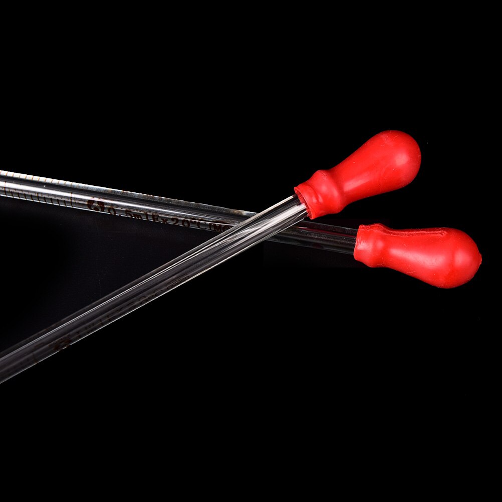 0,5 ml 1ml 2ml 3ml 5ml Gummi Kopf Glas Tropfer Klare Glas Pipette Labor ...