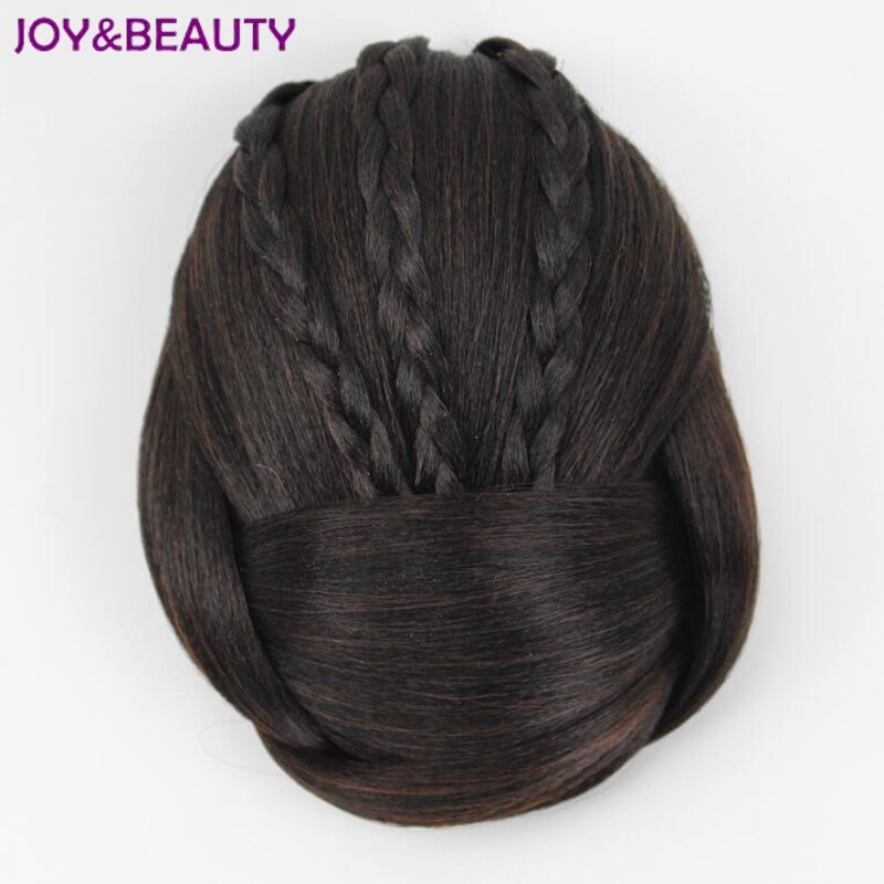 JOY&BEAUTY Black Colors 12cm Long Synthetic Ha... – Grandado