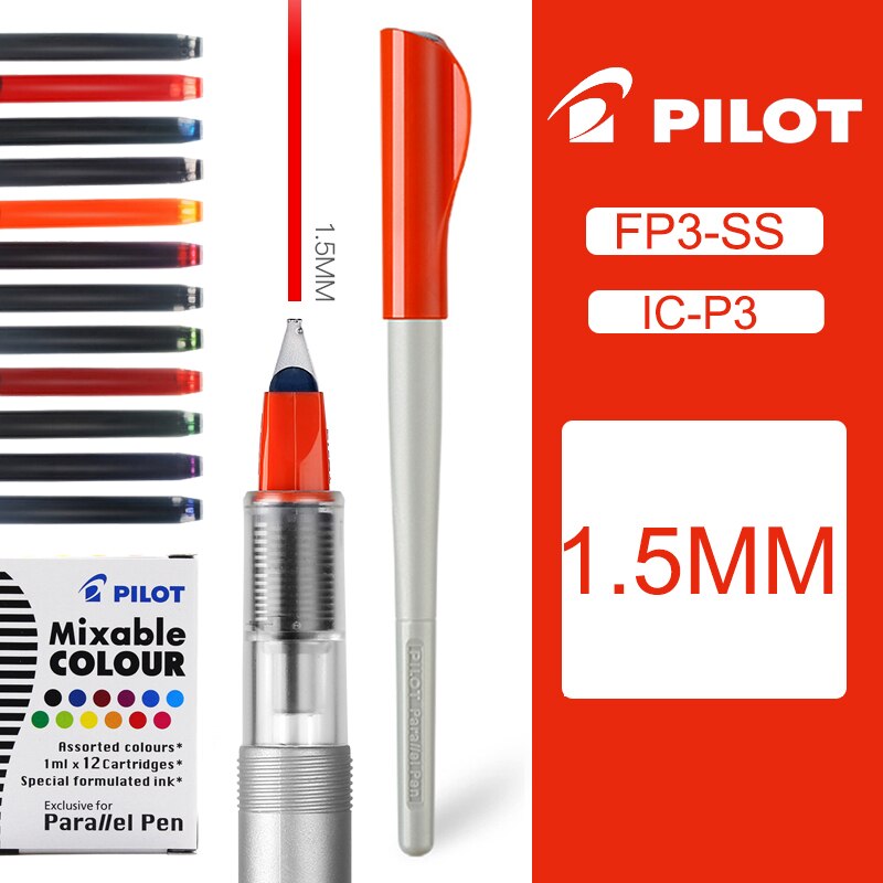 Japan Imported Pilot FP3-SS 1.5 2.4 3.8 6.0mm Para... – Vicedeal