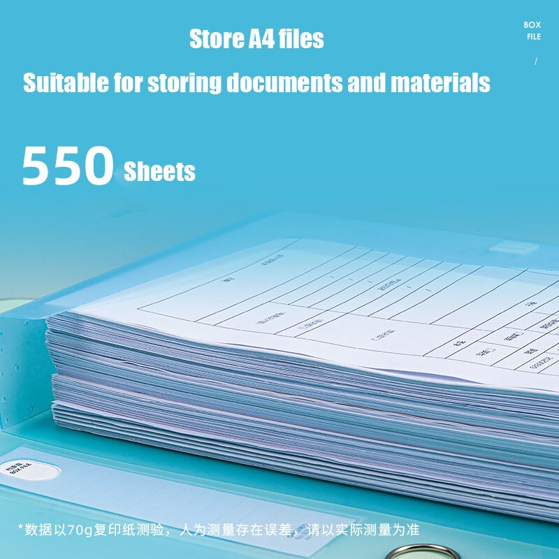 Bestand Doos A4 Verse Kleur Transparant Verticale ... – Grandado