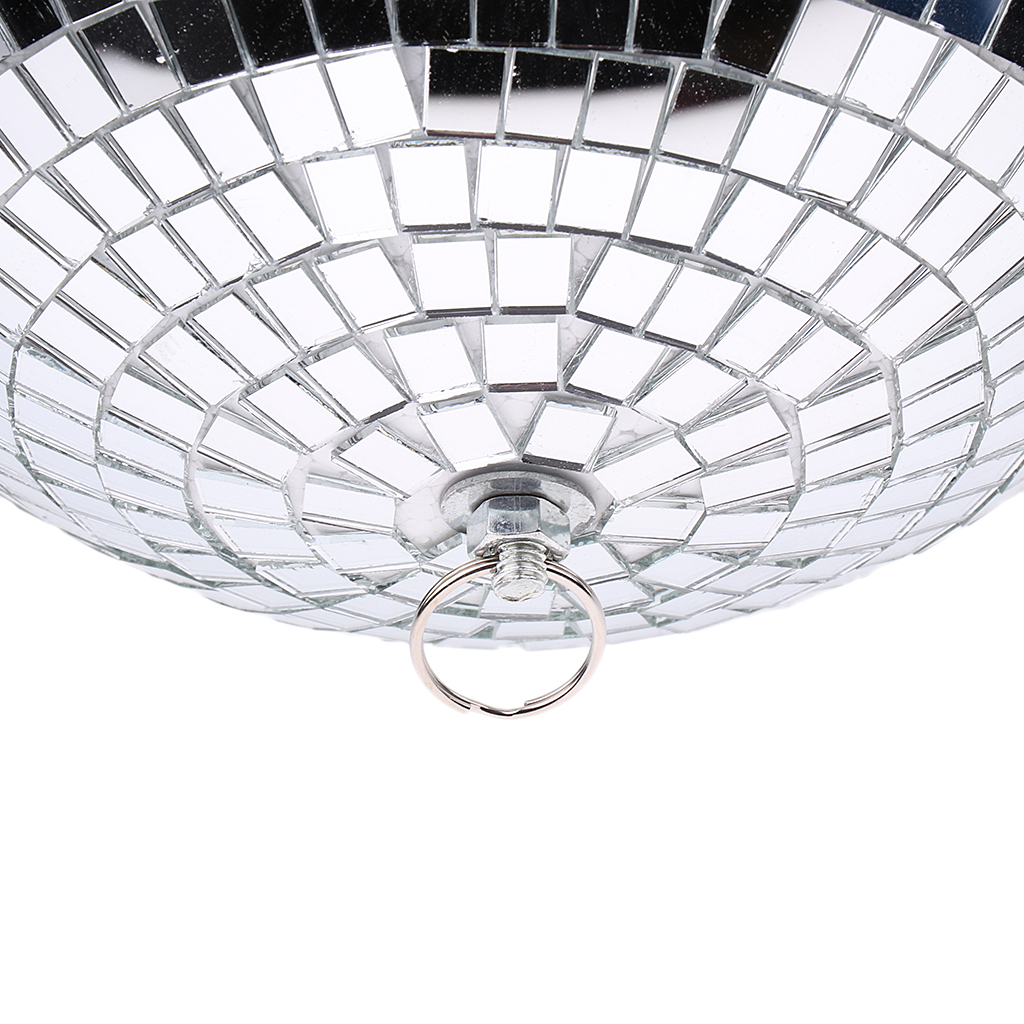 Silver Disco Mirror Ball DJ Dance Party Decorative... – Grandado