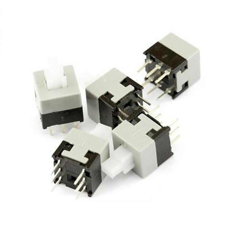 10pcs 8.5*8.5mm Double Row Self-Locking Switch/Pus... – Grandado